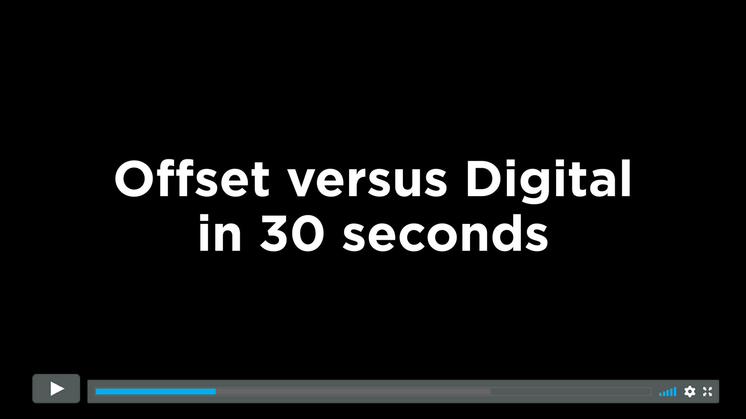 Offset Versus Digital Ryobi RMGT 970